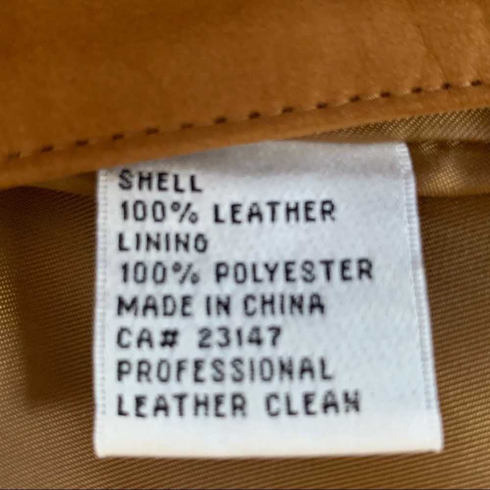 Talbots Suede Leather Jacket Brown Equestrian - Gem